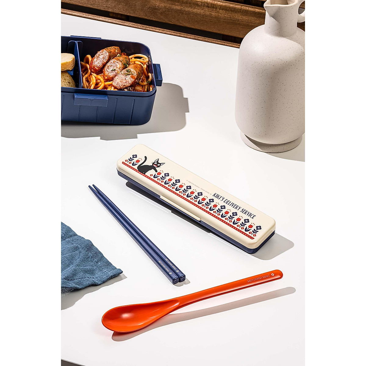 Kiki's Delivery Service Chopsticks and Spoon with Case -Modern