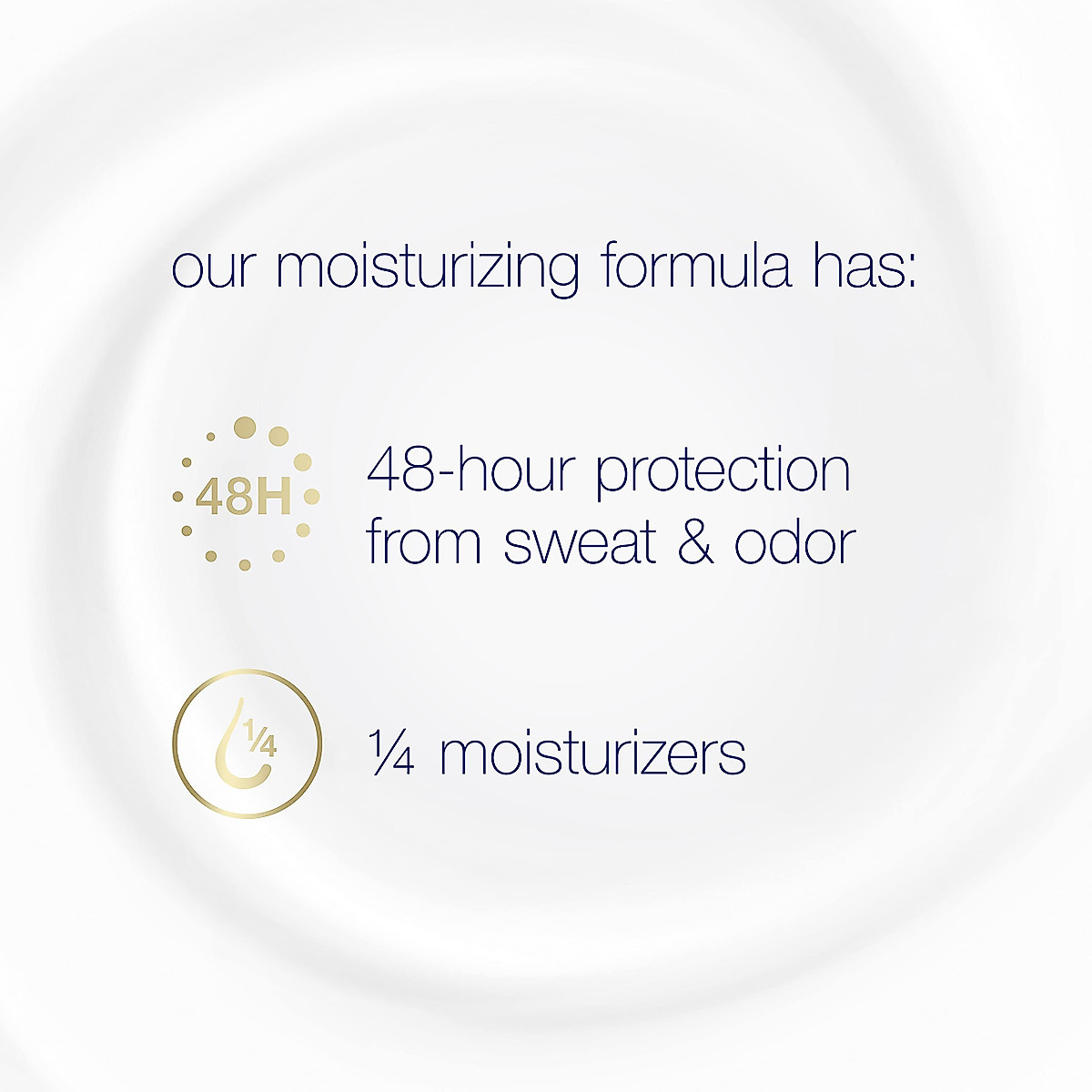 Dove Clinical Protection Antiperspirant Deodorant For Sweat and Odor Protection Original Clean Antiperspirant For Women Made With 1/4 Moisturizers 1.7 oz