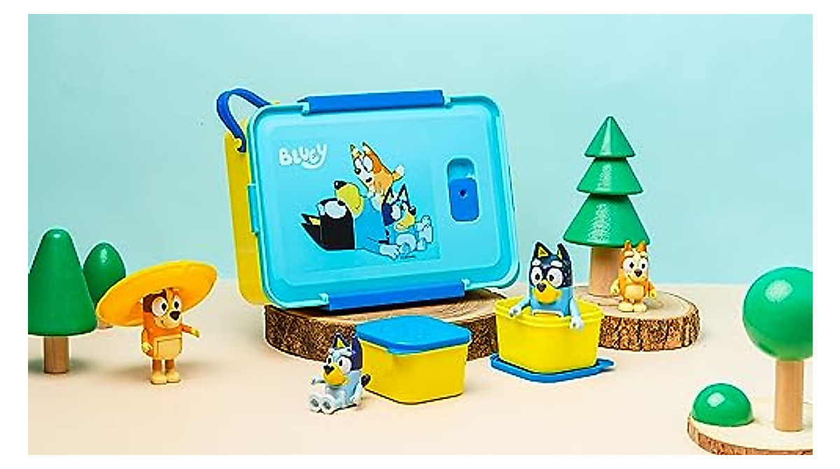 Zak Designs Bluey Bento Box - Fun & Leak-Proof!
