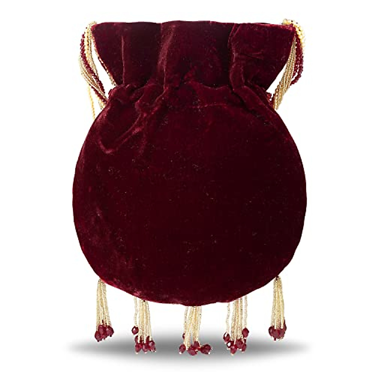 Aheli Potli Bags for Women Evening Bag Clutch Ethnic Bride Purse with Drawstring (P61M)