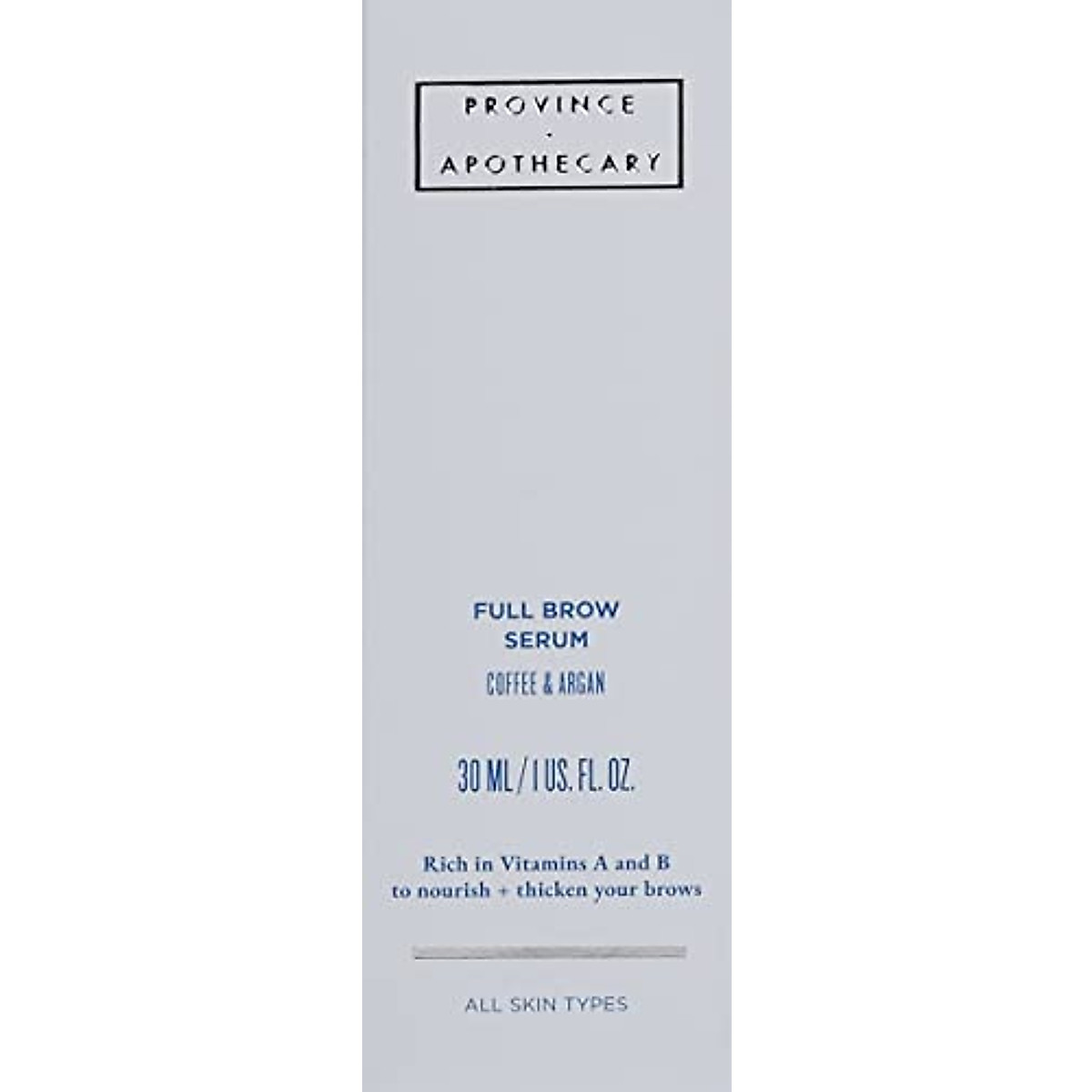 Province Apothecary Full Brow Serum, Black, 30 ML