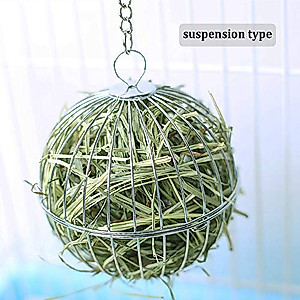 Guinea Pig Hay Feeder, Rabbit Grass Manger Holder Feeding Dispenser for Bunny Chinchilla Small Animal