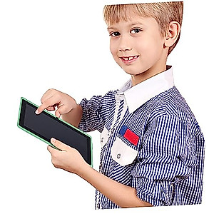 Hemobllo Inch Tablet Kids Tablet Kids pad Kids Tablet Childrens Tablet Children's Tablet Children Tablet WiFi Children's mat Computer Green Tablet