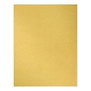 96 Sheets Gold Metallic Shimmer Paper, 8.5 x 11 Double Sided, Letter-Sized for Arts and Crafts