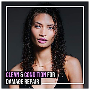 TRESemmé Pro Pure Sulfate Free Shampoo, Conditioner and Styler To Repair Damage and Add Volume Damage Repair Sulfate Free, Paraben Free and Dye-Free Hair Care 3 Count