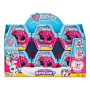 Little Live Pets 30150 Scruff-a-Luvs Babies Release, Reveal, Groom & Love Plush Rescue pet, Classic