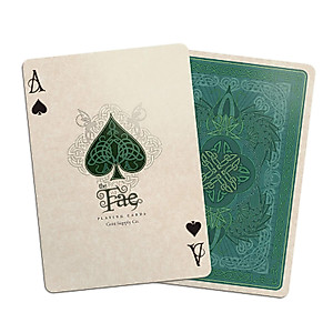 Bicycle Creatures of The FAE Playing Cards Gent Supply, Green
