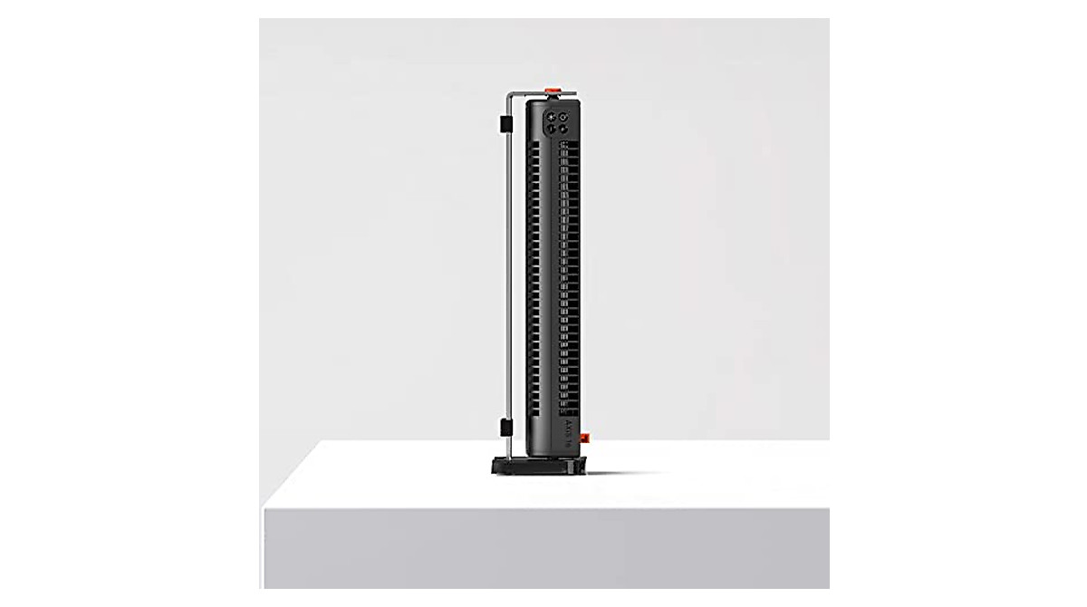 Sharper Image AXIS 16 Airbar Desk Fan with Task Light