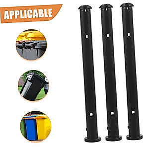 OKUMEYR 4pcs Trash Can Latch Dustbin Lid Latch Dust Bin Lid Latch Trashcan Latch Supplies Trash Can Lid Latch Supplies Outdoor Trash Can Lid Latch Clamshell Plastic Embolus Cover