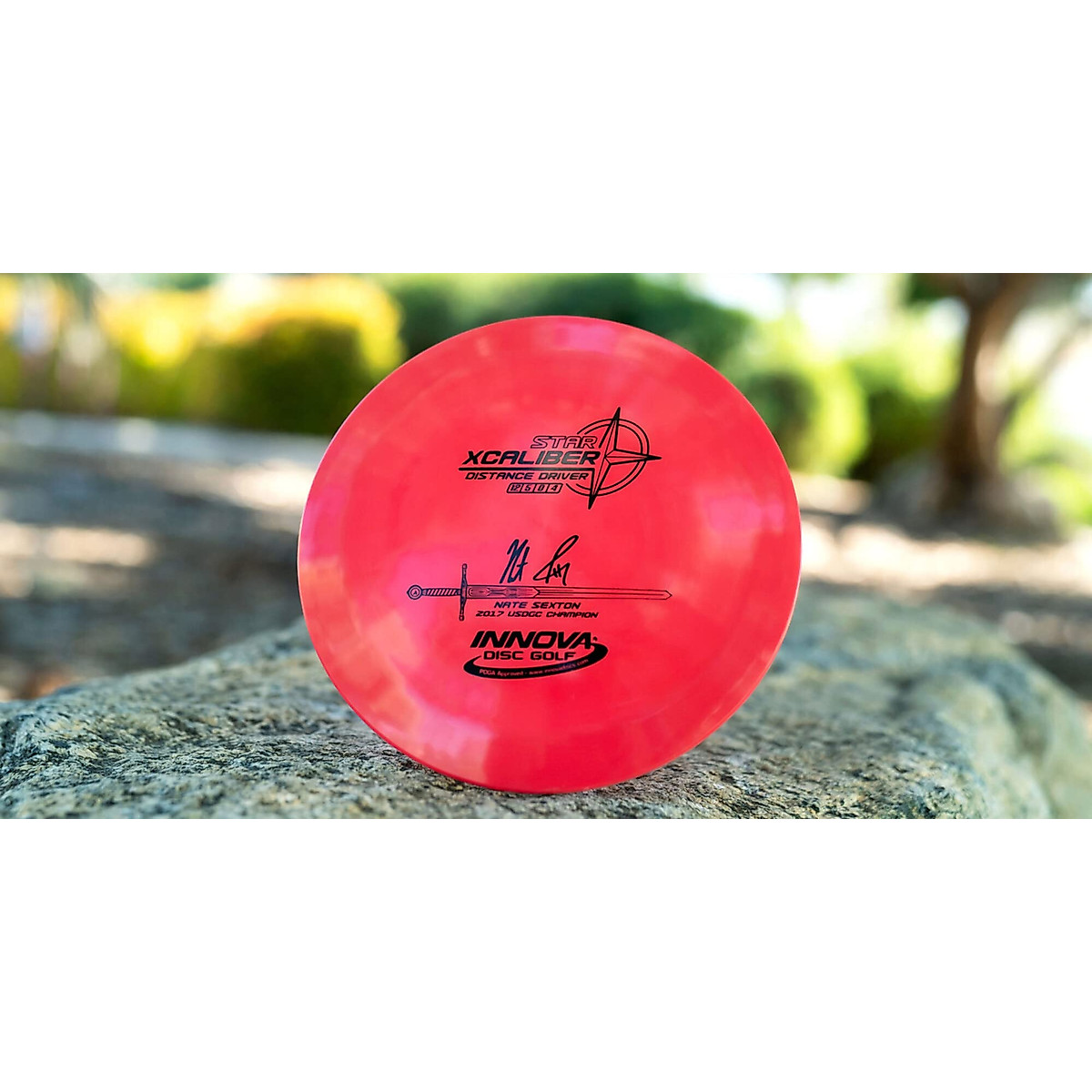 Innova Star XCaliber Nate Sexton Signature Disc Golf Distance Driver, Pick Weight/Color [Stamp & Exact Color May Vary] Green 167-169 Grams