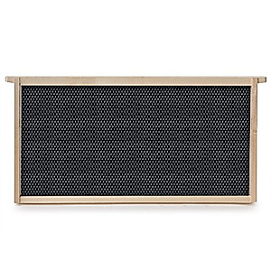 Honey Keeper Beehive 10 Deep Frame Kit with Foundations for Replacement Langstroth Beekeeping