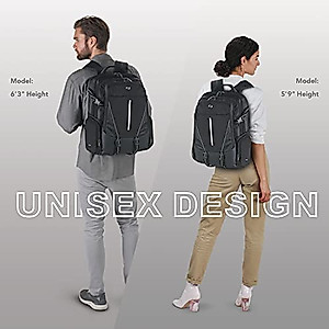 Solo New York Rival 17.3 Inch Laptop Backpack with Hardshell Side Pockets, Black