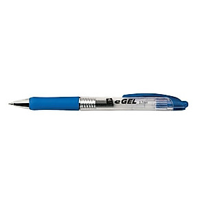 Avery eGEL Retractable Pen, Blue, 12 Pack (49986)