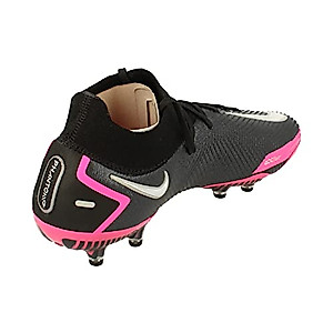 Nike Phantom GT Elite DF AG-Pro Mens Football Boots CW6592 Sneakers Shoes (UK 7 US 8 EU 41, Black Metallic Silver 006)