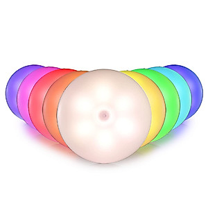 BlissLights BlissEmber - Color Changing LED Plug in Night Light, Motion Sensor, Compatible with Google Home and Alexa (1-Pack)