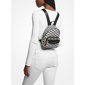 Michael Kors Maisie Extra-Small Logo 2-in-1 Backpack (Black)