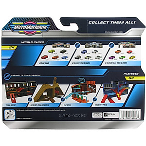 Micro Machines 2021 Series 4 World Pack #11 GM Icons: ZR1 Corvette, Pontiac Trans Am, '63 Split Window Corvette, IROC-Z Camaro, Cadillac CTS V