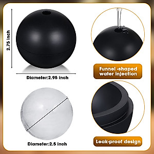 12 Pcs Rocks Glasses Old Fashioned Whiskey Glasses 10 Oz Crystal Rock Glasses Set with 4 Pcs Ice Ball Molds Cocktail Glasses for Whiskey Bourbon Vodka Cocktail Drink Gift for Men Women Home Bar