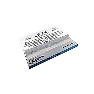 Zig Zag Ultra Thin Cigarette Rolling Papers, 1 4 Size (24 Booklets Retailers Box)