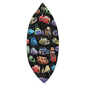 PIXAR Disney Cars Characters All-Over Print Throw Pillow, 16x16, Multicolor
