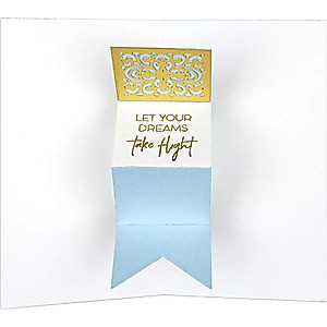 SPELLBINDERS PAPERCRAFTS, INC SHAPEABILITIES Dies BANR, 3D Interactive Pivot Banner