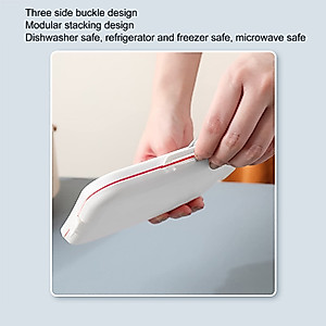 Sandwhich Containers, Portable Sandwiches Storage Box Reusable Sandwich Food Storage Containers Sandwich Box For Kids Adults(Red)