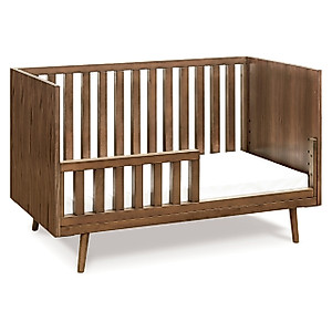 Ubabub Nifty Timber 3-in-1 Crib in Walnut, Greenguard Gold Certified
