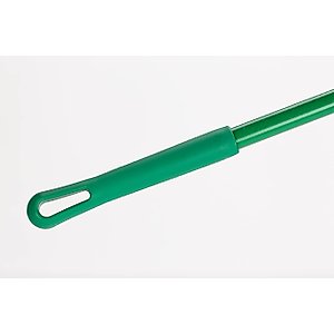 SPARTA 41225EC09 Fiberglass Broom Handle, Mop Handle, Replacement Handle With Acme Threaded Tip For Commercial Cleaning, 48 Inches, Green