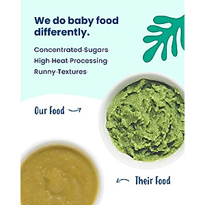 Amara Organic Baby Food - Stage 2 - Oats & Berries - Baby Cereal to Mix With Breastmilk, Water or Baby Formula - Shelf Stable Baby Food Pouches Made from Organic Fruit and Veggies - 10 Pouches, 3.5oz Per Serving