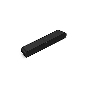 Sonos Ray Essential Soundbar, for TV, Music and Video Games - Black