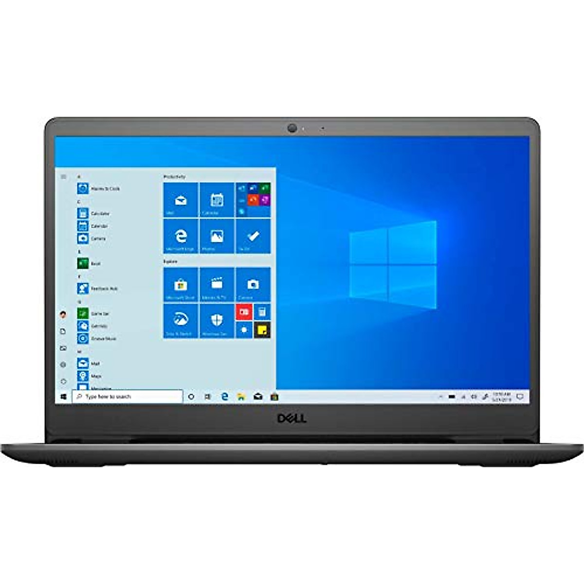 Dell 2021 Inspiron 15.6" FHD Touchscreen Laptop, AMD Ryzen 5-3450U, 8GB RAM Memory, 256GB PCIe SSD, AMD Radeon Vega 8 Graphics, Webcam, Bluetooth, Wi-Fi, HDMI, Windows 10 in S Mode