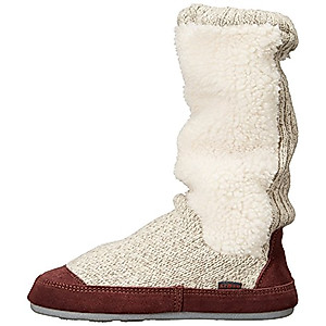 Acorn Slouch Boots Slippers for Women - Comfy, Memory Foam, Non-Slip, Durable, Mid-Calf House Slipper with Indoor/Outdoor Sole