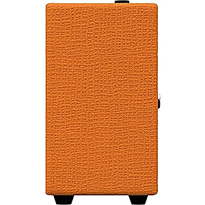 Orange Crush Amp Mini 3W Analogue Combo Battery Powered Amp Bundle with AC Power Adapter, 9V Battery & Polishing Cloth - Electric Bass Guitar Amp, Portable Practice Amp, Mini Speaker Amplifier