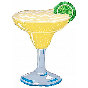 Betallic Margarita and a Lime 36 Mylar Balloon, Multi