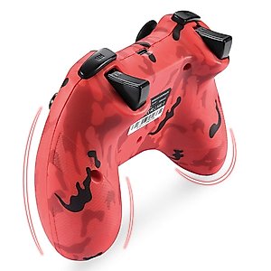 EasySMX 2.4G Wireless Controller for PS3, PC Gamepads with Vibration Fire Button Range up to 10m Support Steam PC PS3 Android Devices and TV Box