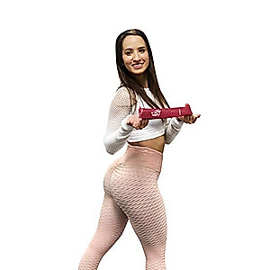 Fit Simplify Resistance Loop Exercise Bands with Instruction Guide and Carry Bag, Set of 5