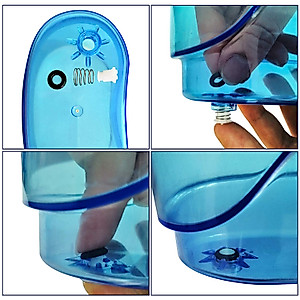 BBTO 2 Pieces Replacement Part Reservoir Tank Valve Gasket Compatible with Waterpik Water Flossers WP660/662/674/676EC, WP100, WP112, Washer Reservoir Plug, Prevent Leaking