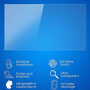 atFoliX Screen Protection Film compatible with Dell Inspiron 13 7000 7370 Screen Protector, ultra-clear FX Protective Film (2X)