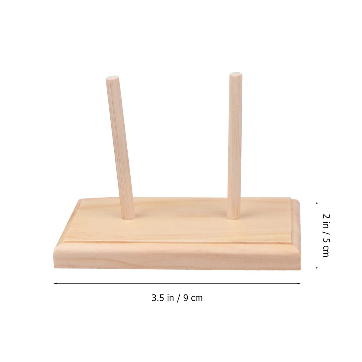 1pc Embroidery Line Tool Holder Hair Braiding Tools Quilting Spool Wood Embroidery Thread Holder Wooden Thread Holder Wooden Spool Organizer Thread Embroidery Bamboo Conical