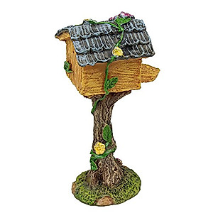 NW Wholesaler 2.5 Inch Miniature Fairy Garden Failymail Mailbox - Supplies, Furniture, Tools, Animals and Accessories for Fairy Gardens