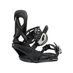 Burton Womens' Scribe Re:Flex Snowboard Bindings (Black, M (6-8))