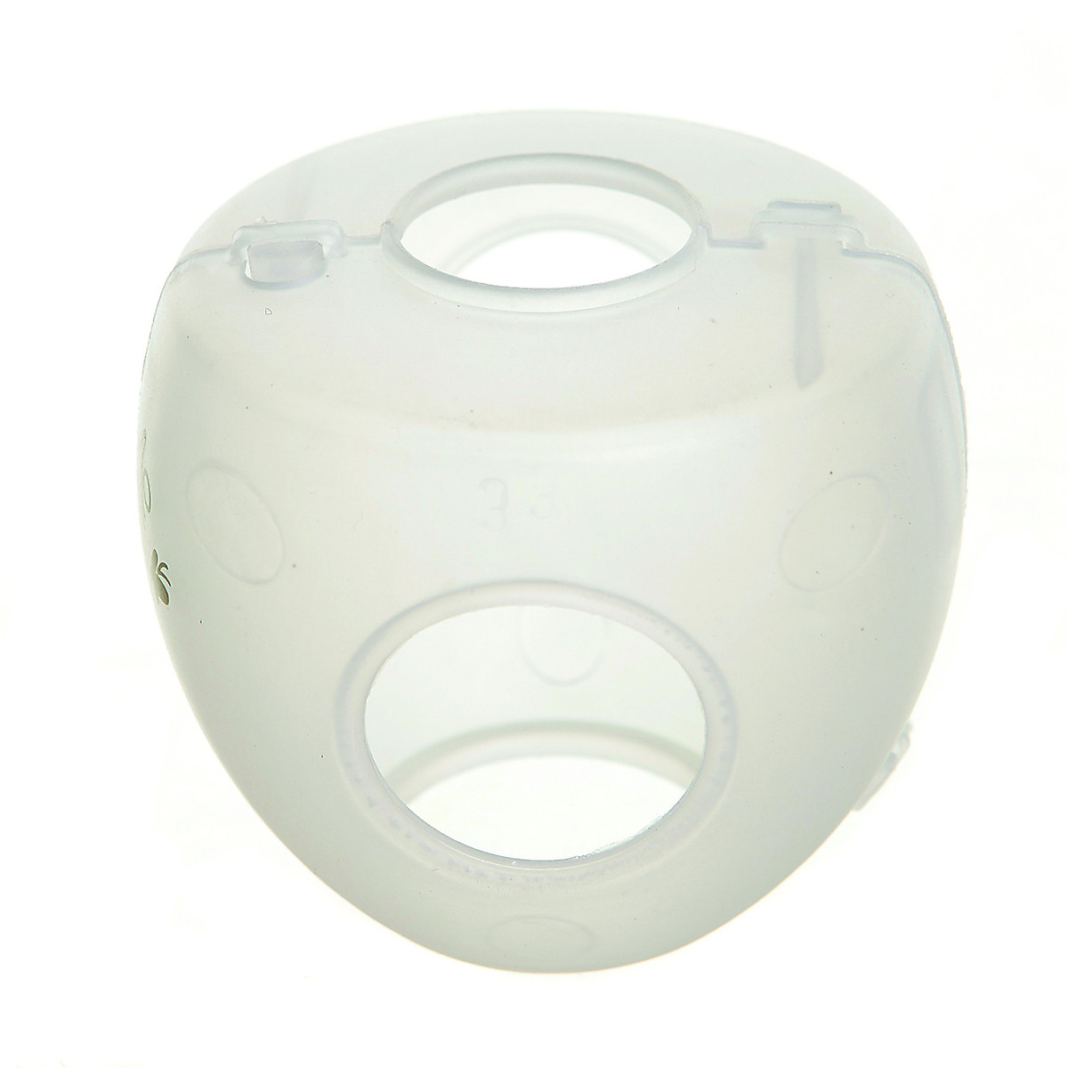 Dreambaby EZY-Fit Door Knob Child Proof Safety Covers - Fits Most Standard Doorknobs - Suitable for Push & Twist Locks - White - 3 Pack - Model L908