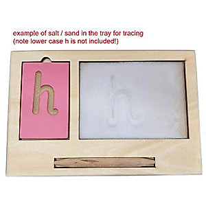 Amazing Child Mini Grooved Letter Tiles: Upper Sassoon Case with Stylus