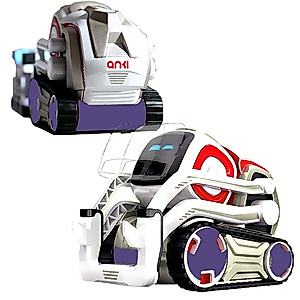 IPG for Cozmo Robot Face Screen Guard Decoration KIT Include Wheels&Body Set 7 Units Decals+2 Units Screen Protector (Lavender)