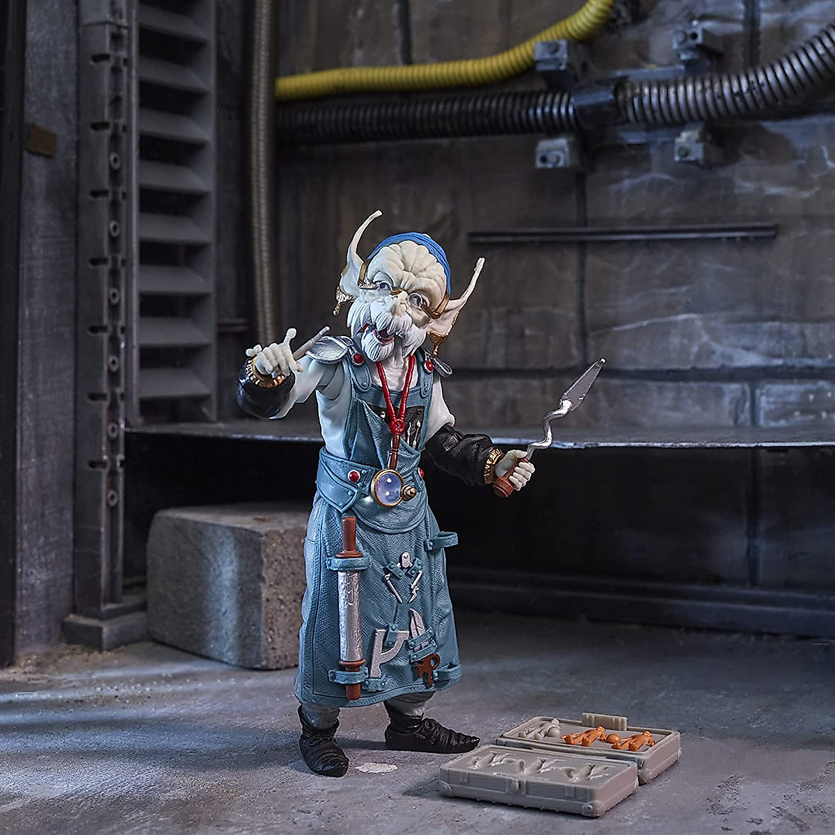 Power Rangers Lightning Collection Mighty Morphin Finster 6-Inch Premium Collectible Action Figure Toy with Classic MMPR-Inspired Accessories (Amazon Exclusive)