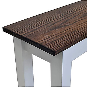 1776 Rustic Farmhouse Dining Bench