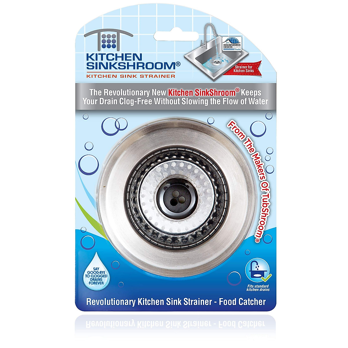 SinkShroom and Kitchen SinkShroom Bundle - Revolutionary Bathroom and Kitchen Sink Drain Protectors