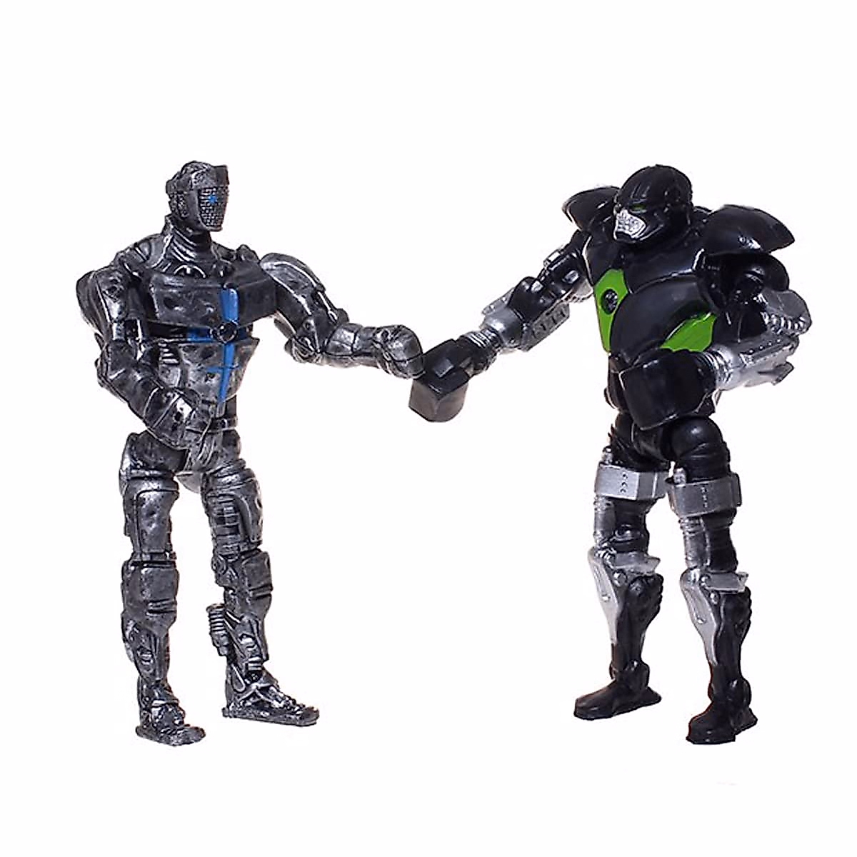 MC TTL 8 Pcs Real Steel Cake Topper, PVC Real Steel Toys Mini Figures Toy, Dessert Table Decorations for Home Office Collectible Decoration Ornaments Kids Gift.