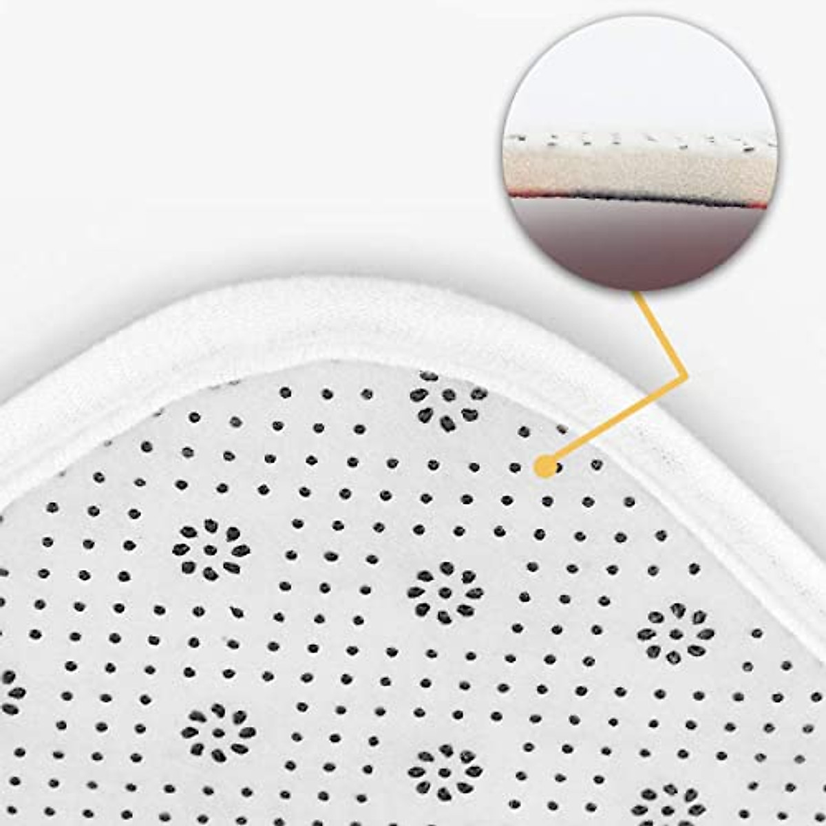 Apular Fashion 3 Piece Bath Rugs Set Rustic Old Stone Wall Non Slip Ultra Soft Bathroom Accessories Mats, U Shape Mat and Toilet Lid Cover Mat Bath Mats