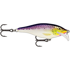 Rapala Scatter Rap Shad Lure, Purpledescent, 7cm